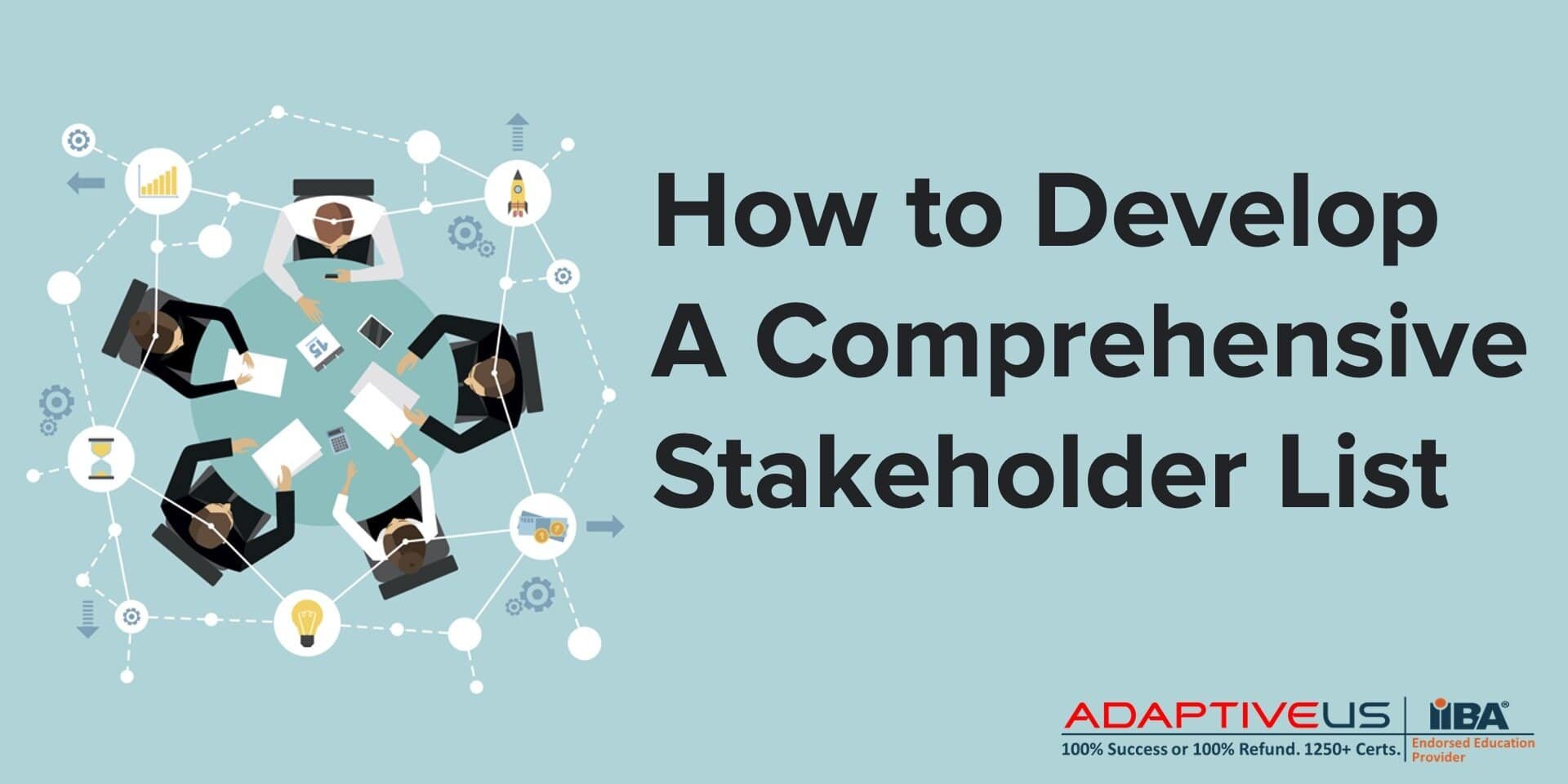 How to Develop A Comprehensive Stakeholder List