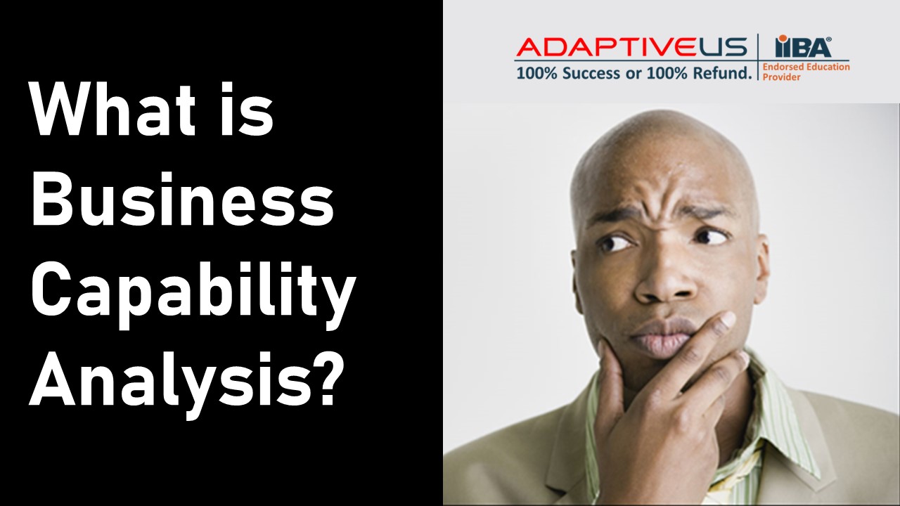 Business Capability Analysis : What, Why and How